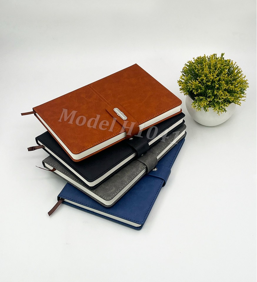 Premium PU Leather Notebook Diary with Magnetic Flap | Hora gifts